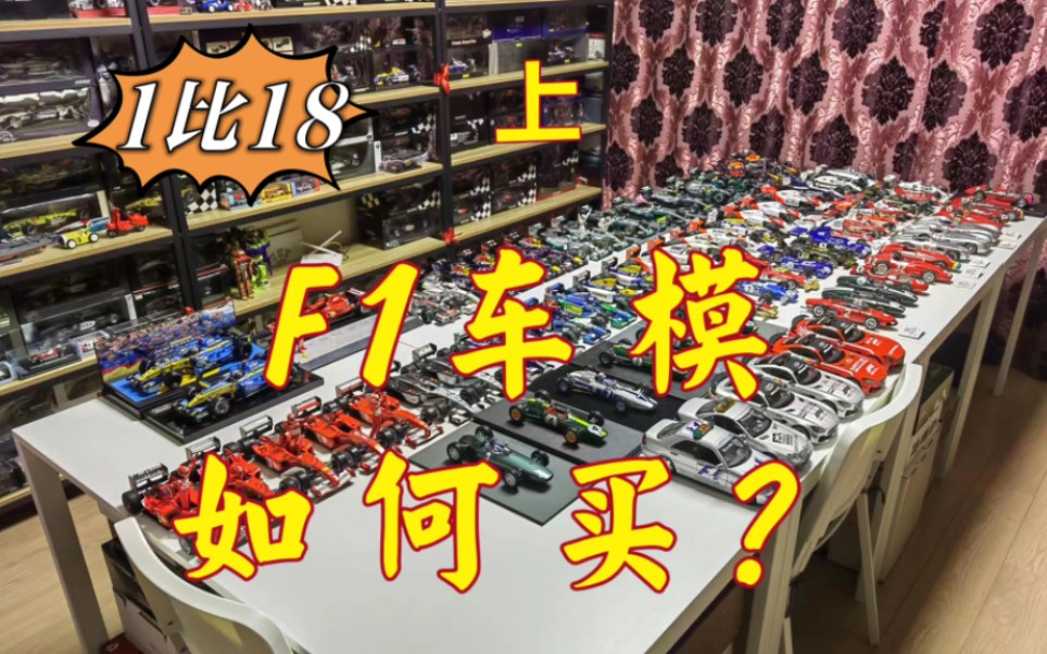 【F1赛车模型】F1模型如何选?18比例总冠军案例(第一集)