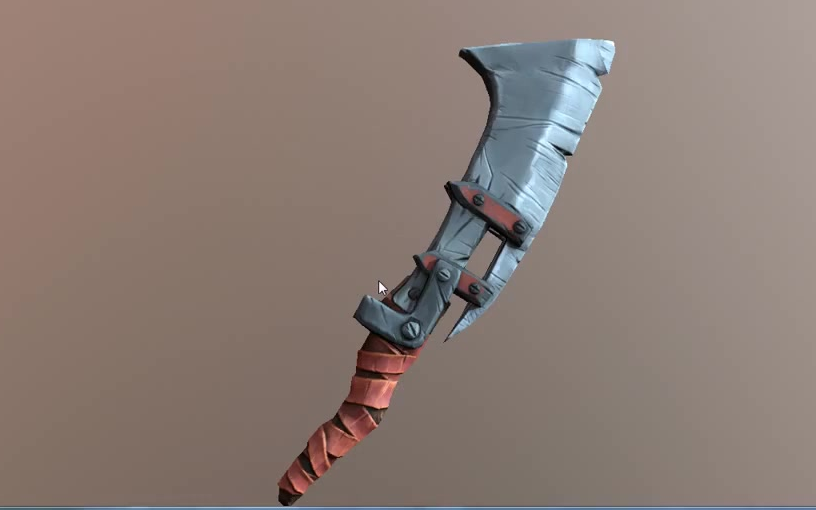 ZBrush快速创建程式化的游戏道具教程