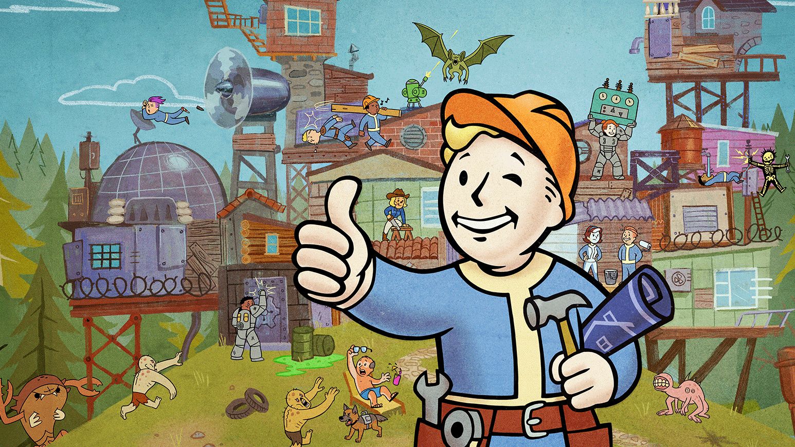 辐射76丨"C.A.M.P.优化" 更新 发布宣传片