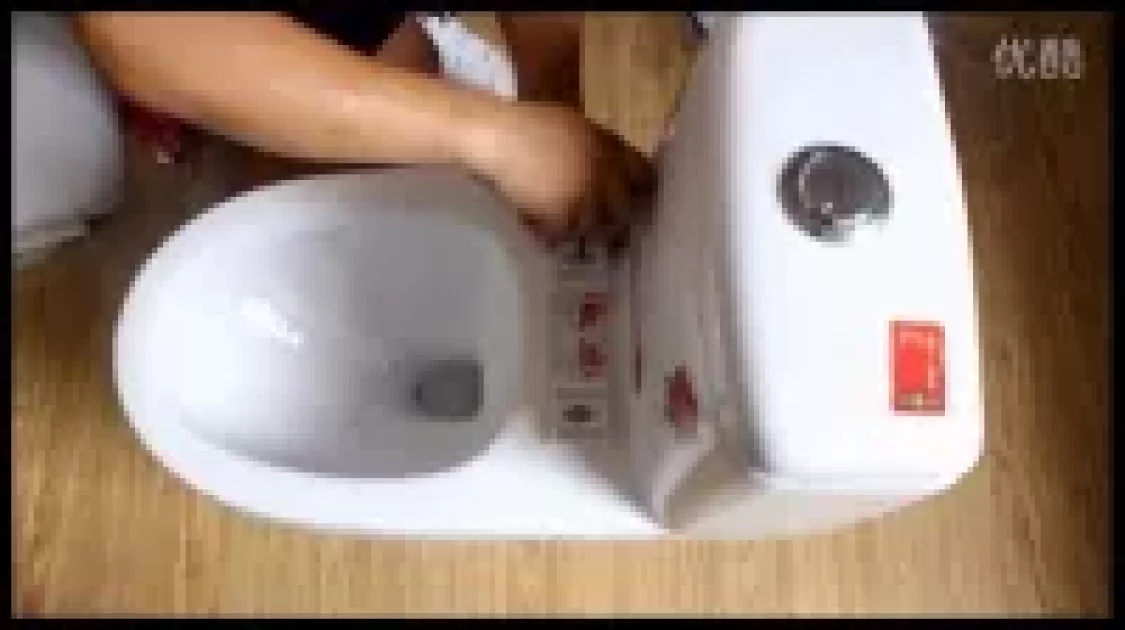 马桶盖快拆安装视频