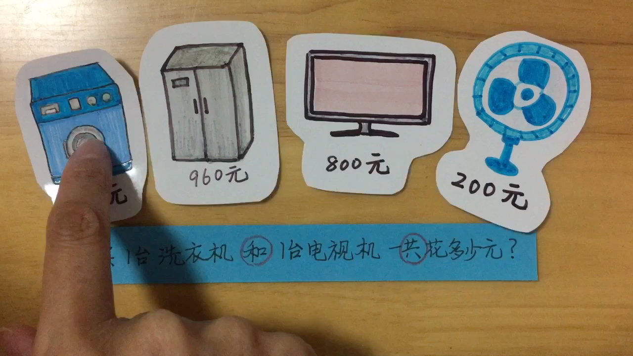 第五单元加与减 第一节买电器