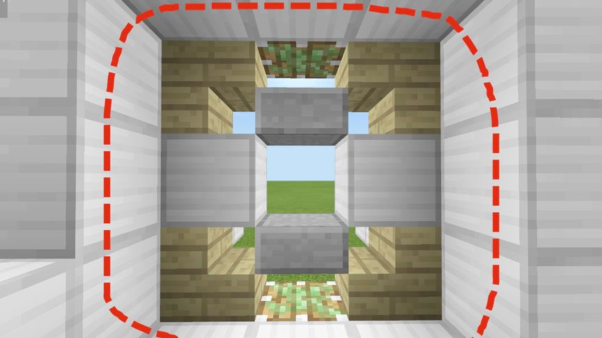 我的世界:做一个超级简单还很好看的门