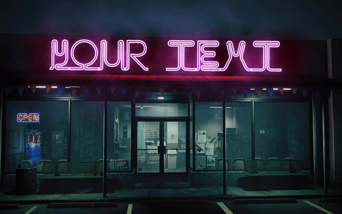 ...动态徽标视频动态标识视频模板公司企业品牌商品店铺标志餐厅广告牌