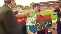 2006年瑞士洛桑田径超级大奖赛男子110米跨栏，刘翔打破世界纪录，场面很精彩！