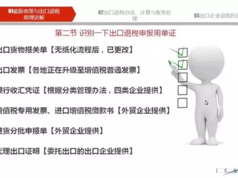 02第二章 货物出口流程与退税单证识别