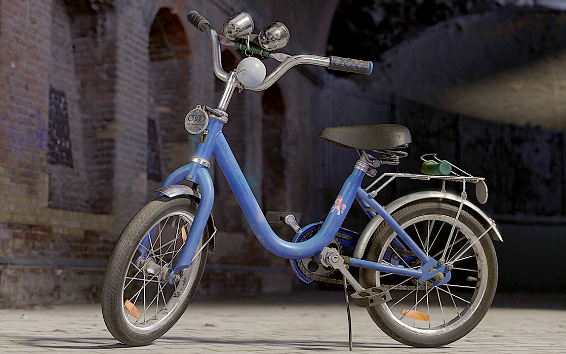 【3DMAX新手教程】简单易学“自行车”基础模型制作教程、小白必看!