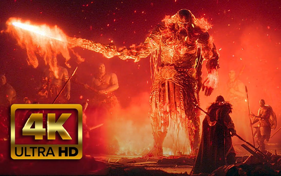 【4K】这是刺客信条史上真正的神与神之间的战斗!【刺客信条:英灵殿...