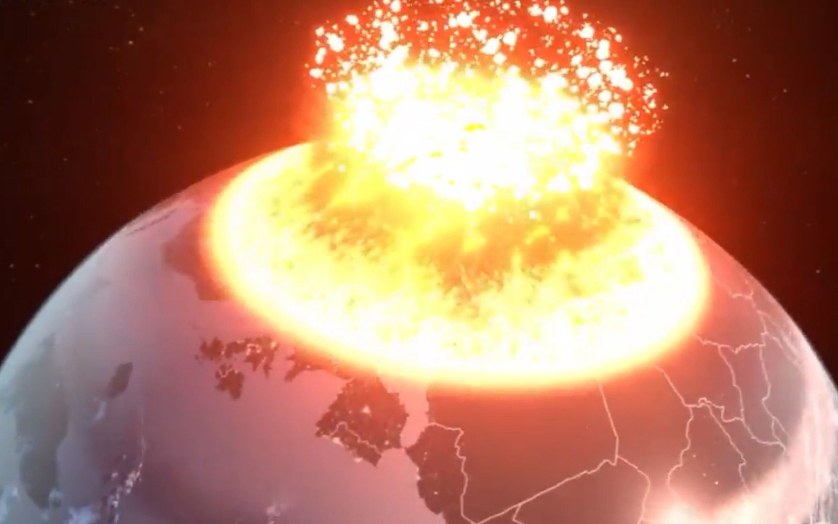 3D模拟!到底多大的陨石撞击会影响全球?