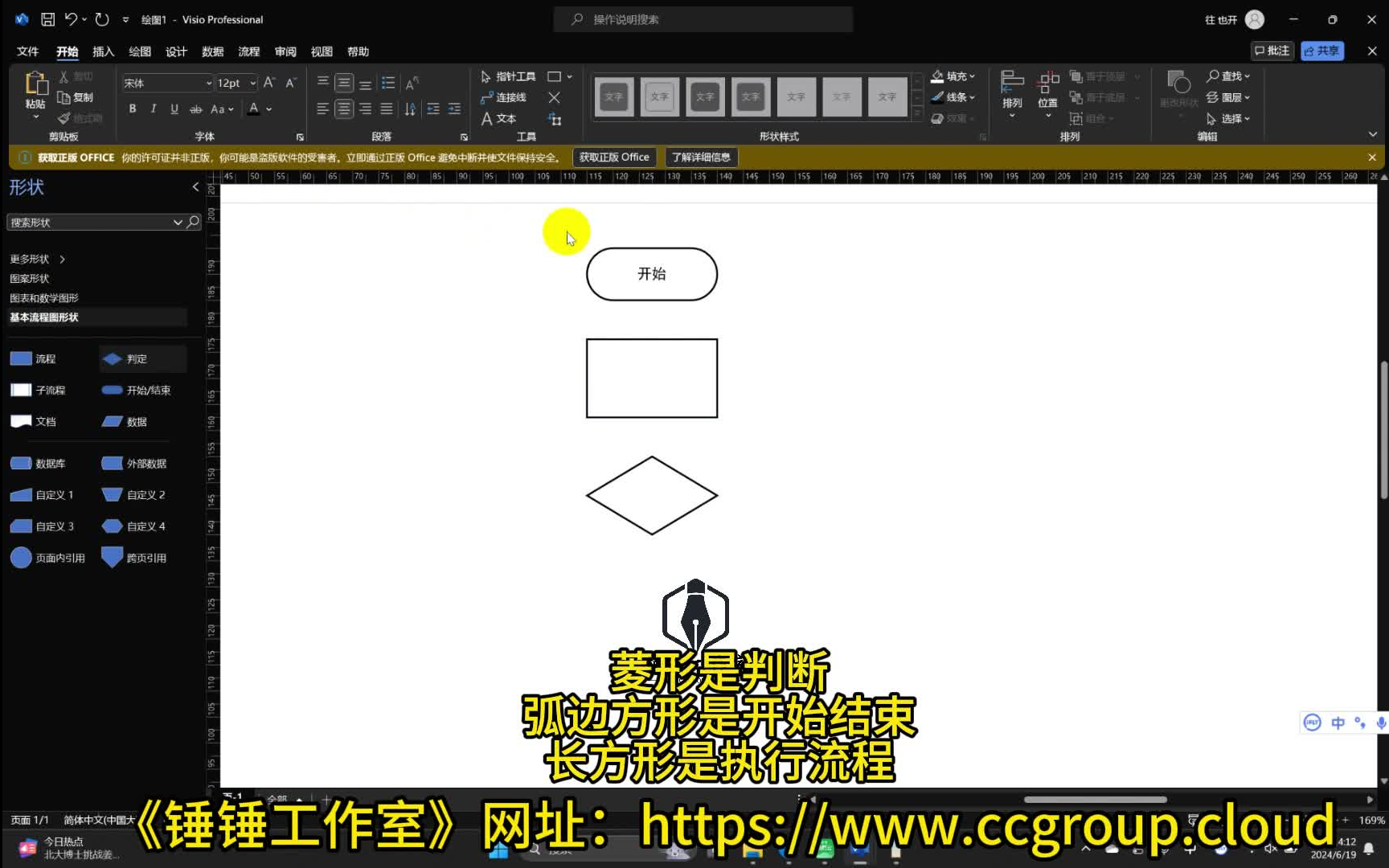 论文如何使用VISIO画流程图