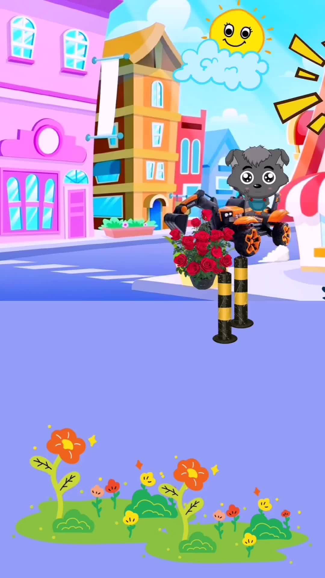 开车玩一定要注意安全!#益智动画 #动画 #人类幼崽成长记