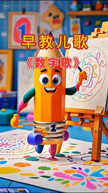 早教儿歌《数字歌》