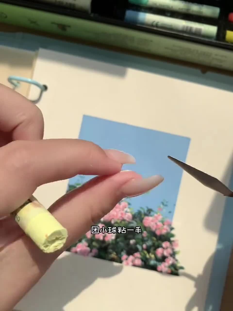 快告诉我油画棒的坑你踩了几个?干货分享