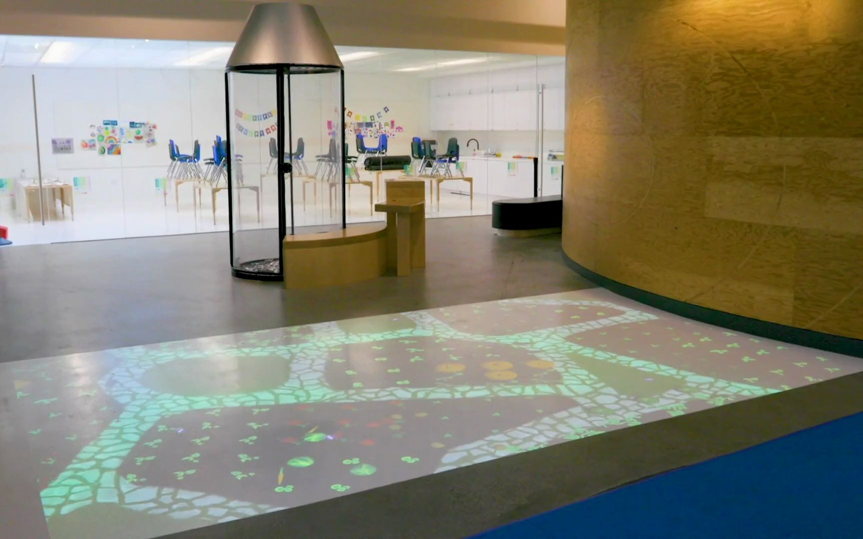 ...展馆互动案例美国加州儿童博物馆 唛丁科技互动装置定制开发设计...