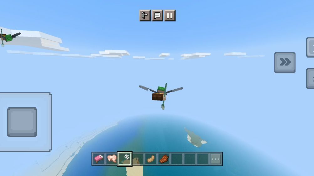 创造模式快速飞天