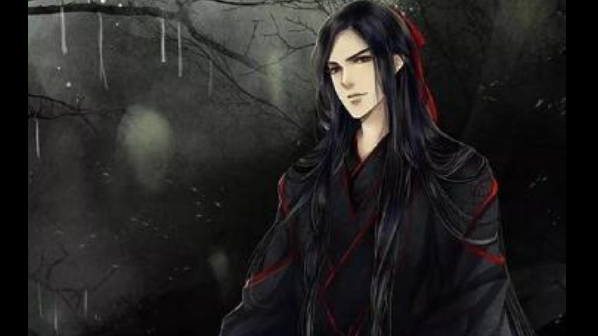 AI画了魔道祖师霸气魏无羡