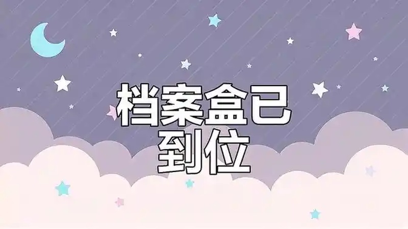 档案盒终于到货,整理工作开启