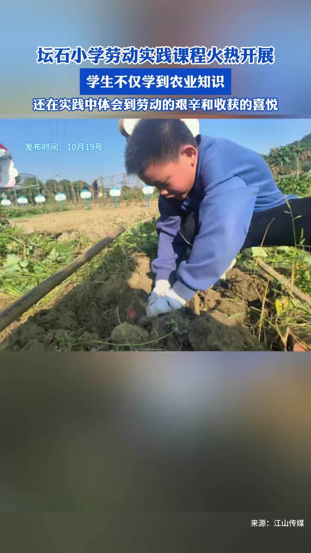 学生不仅学到农业知识,还在实践中体会到劳动的艰辛和收获的喜悦