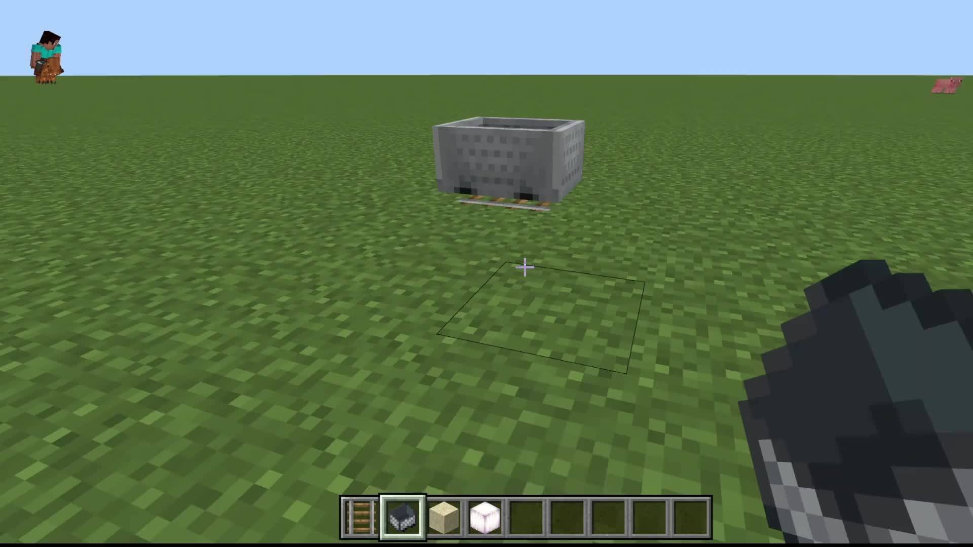 我的世界:基岩版刷沙机,适用国际最新版,还不错 #我的世界 #Minecraft #.