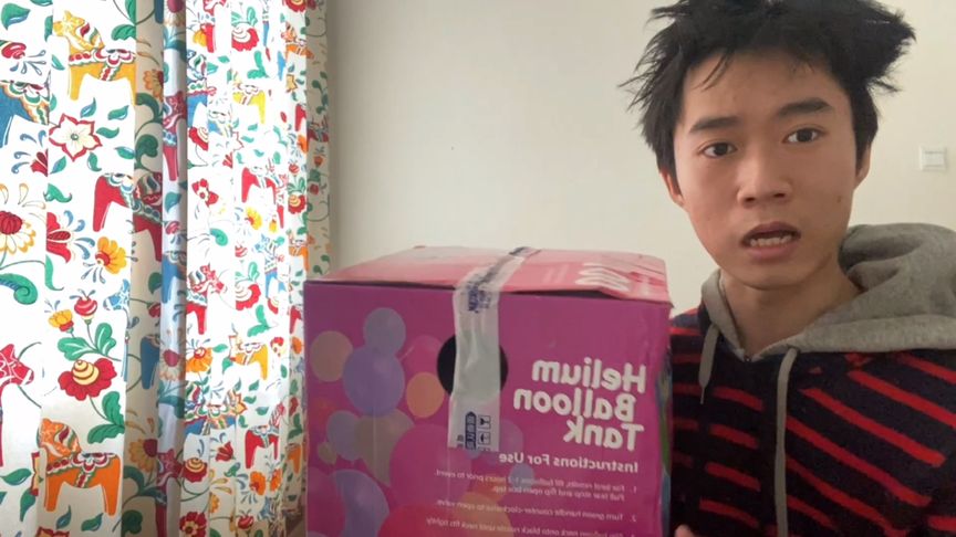 开箱200块钱的氦气罐,200块钱的儿童气球,准备出门摆摊卖气球