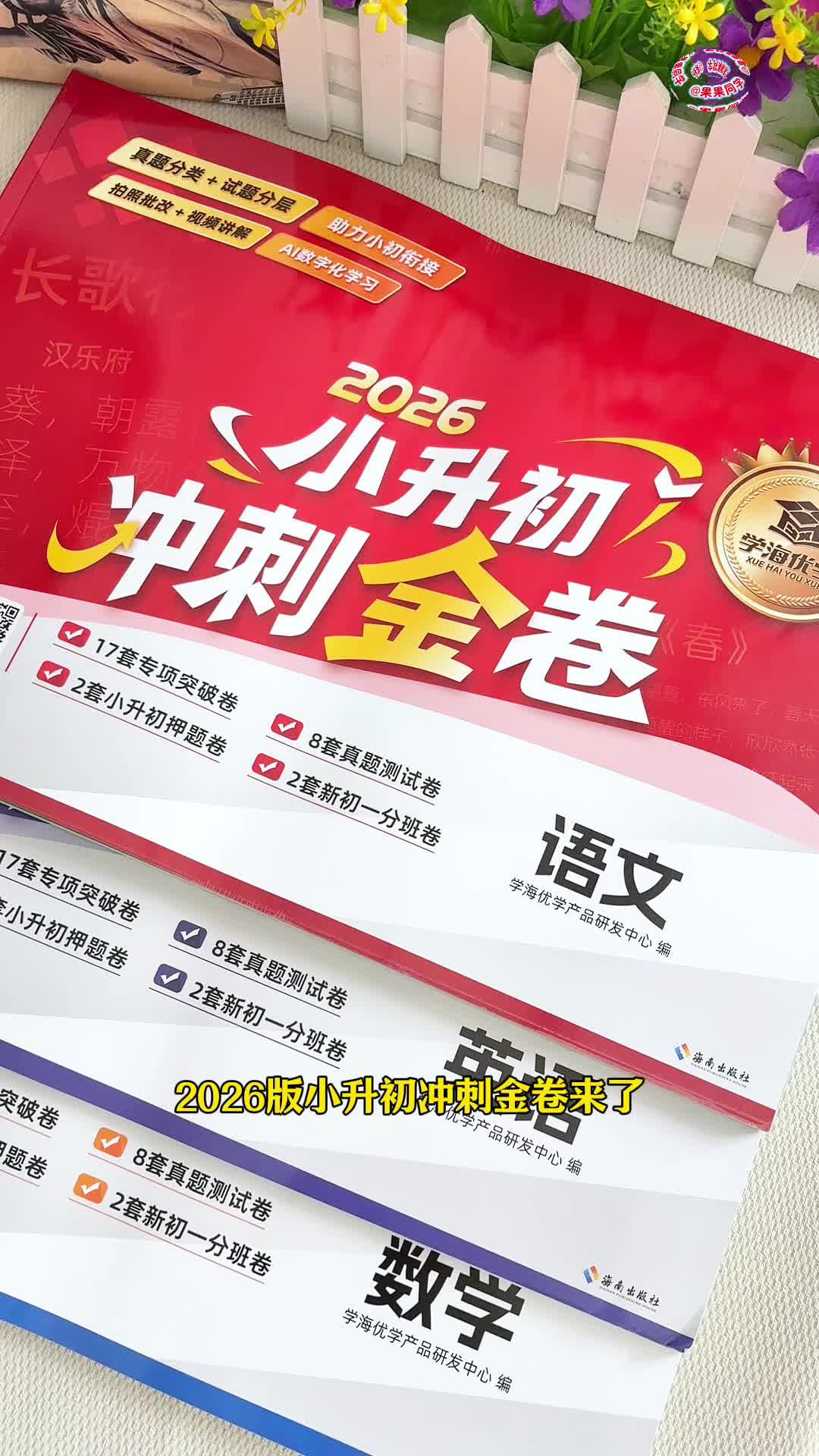 新版小升初押题卷来了!都是名校招生全真模拟卷,还有各大城市入学...