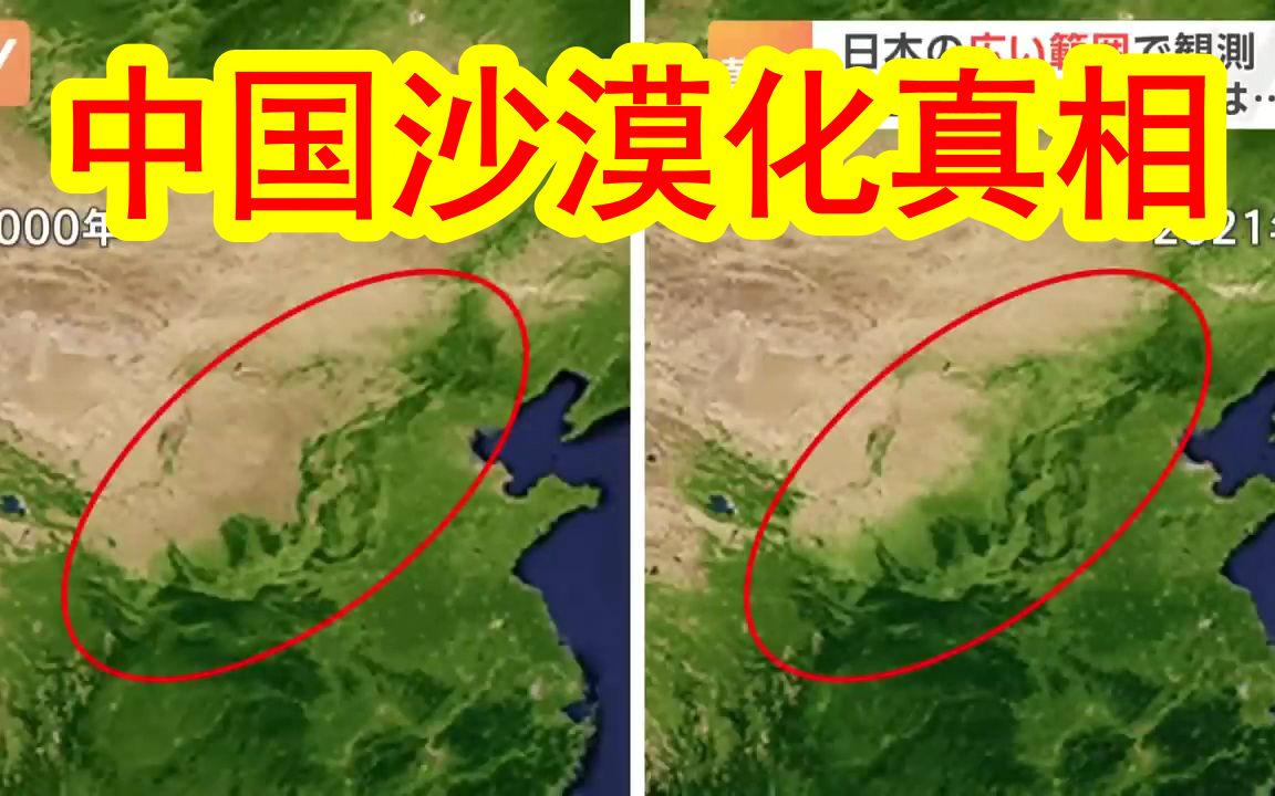 ...沙漠化真相。今年降水少沙子容易飞舞。甘肃居民表示沙子少了绿化...