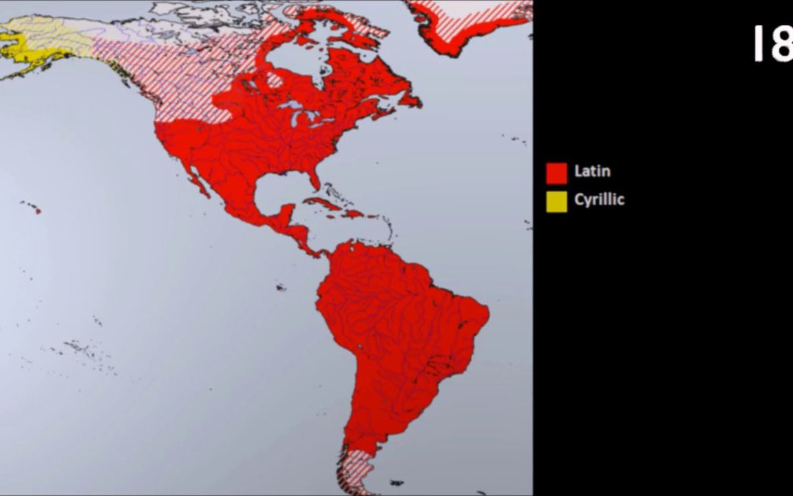 【历史地图】美洲书写系统/文字的演变史!