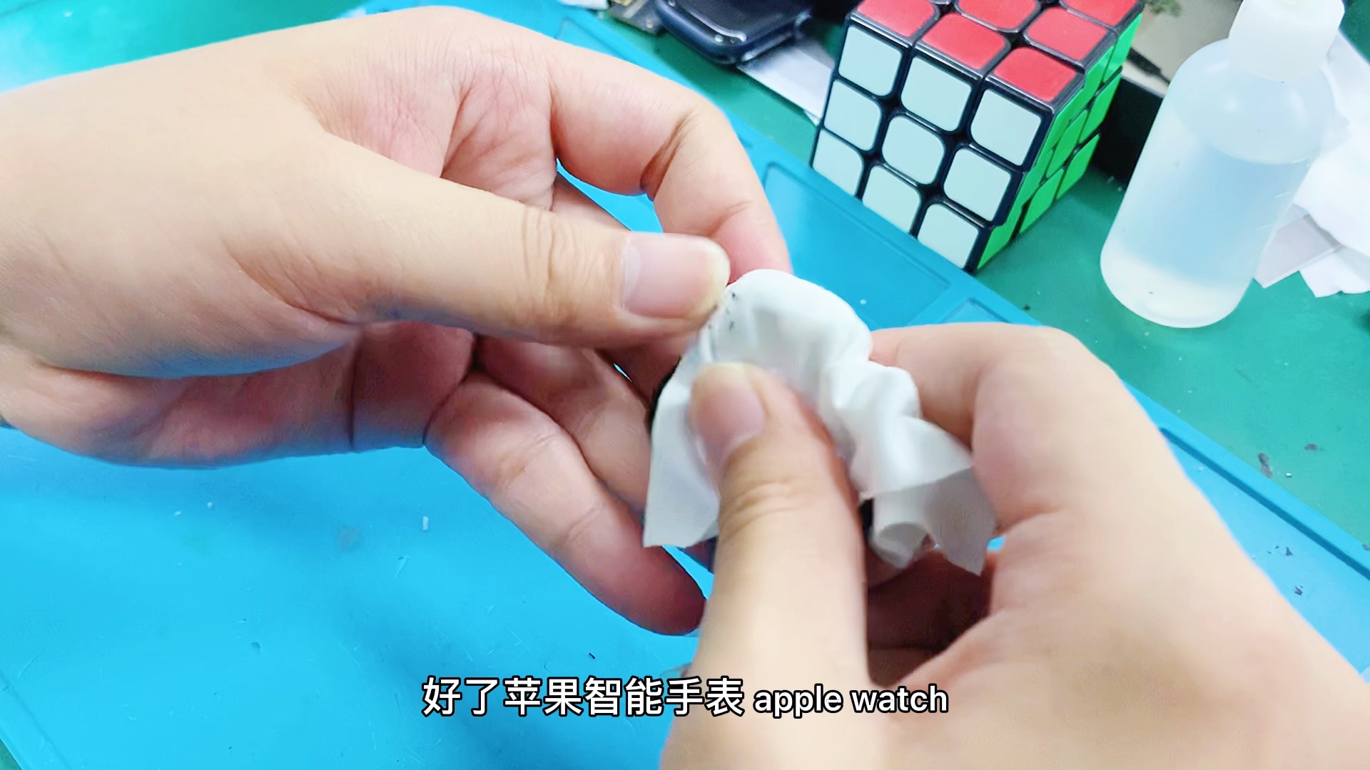 苹果手表Apple Watch更换外屏玻璃