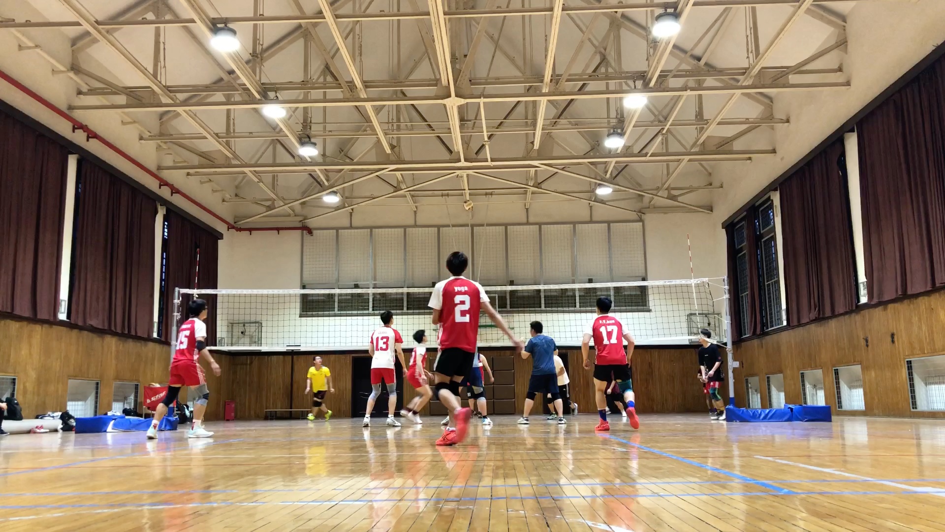 排球队训练视频(4.6)