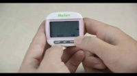 Meilen美乐MJ001电子计步器使用方法