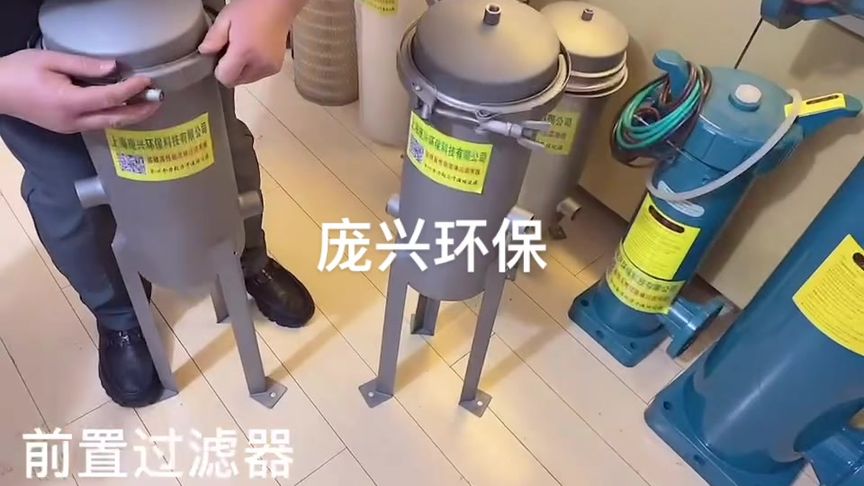 家用前置过滤器反冲洗井水自来水管道净水器中央全屋滤水器大流量