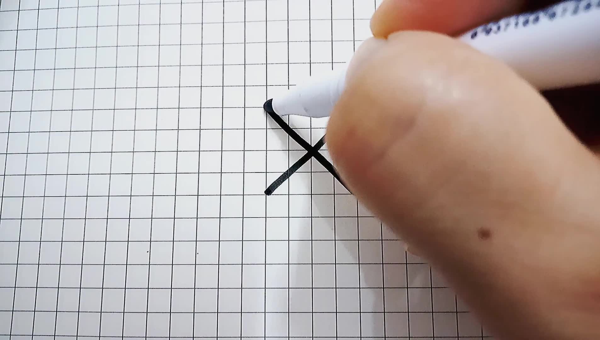 用正方形画爱心