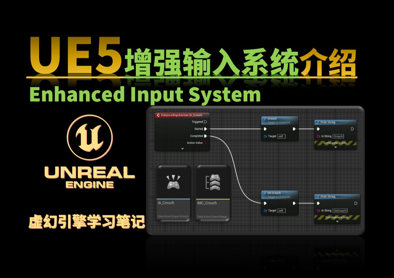 【UE5】按键输入系统EnhancedInput使用参考