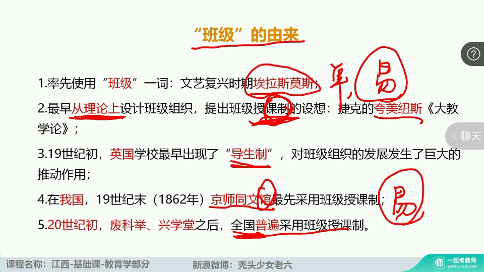 基础精讲【一轮】:教育学22:思政课与学科德育渗透、班级和班级管理...