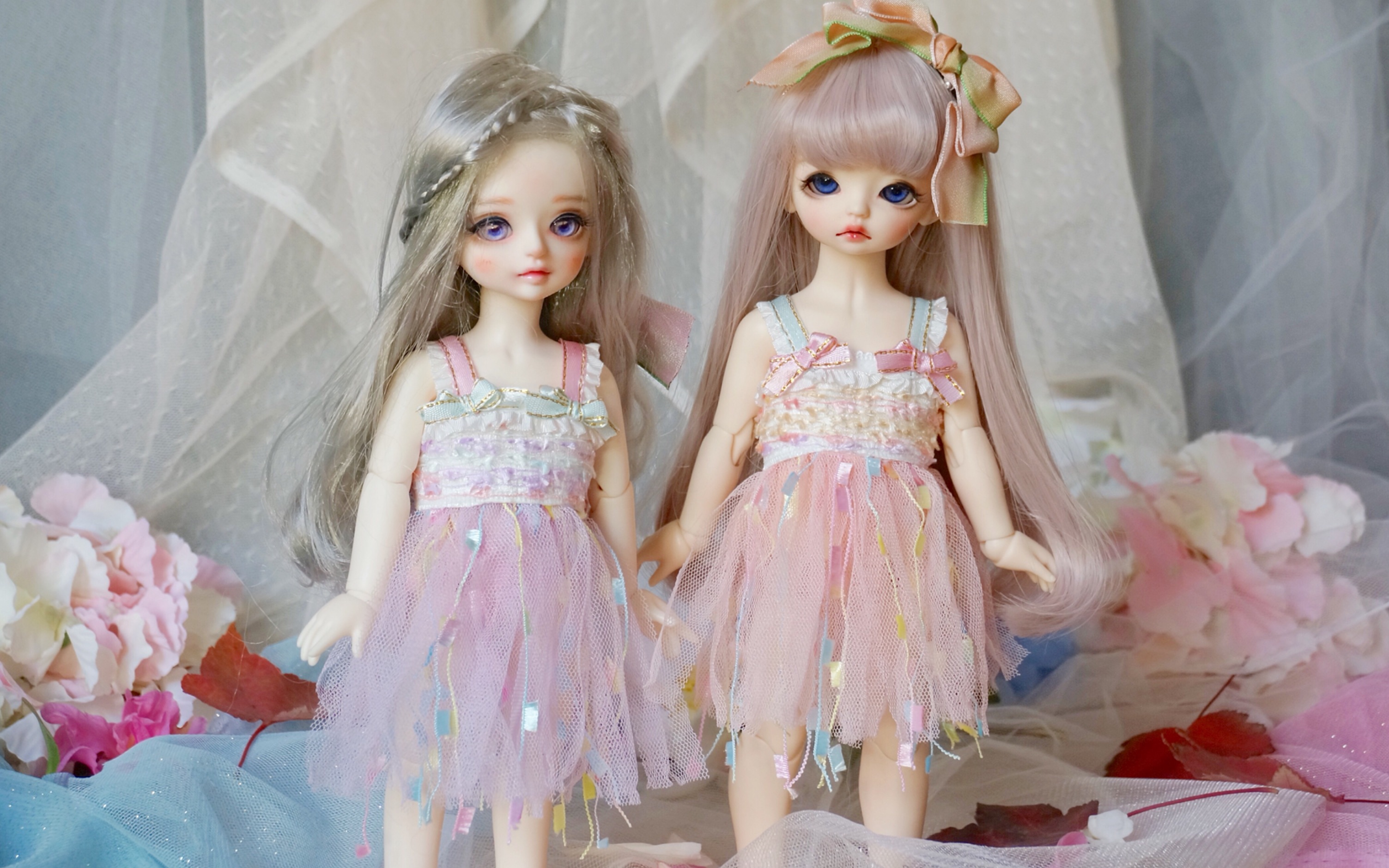 【BJD】娃圈物价高?那就自己给娃娃做衣服吧!~自制娃衣试穿~