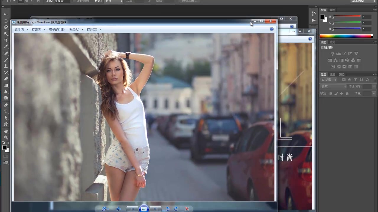 PS制作复古情怀的照片