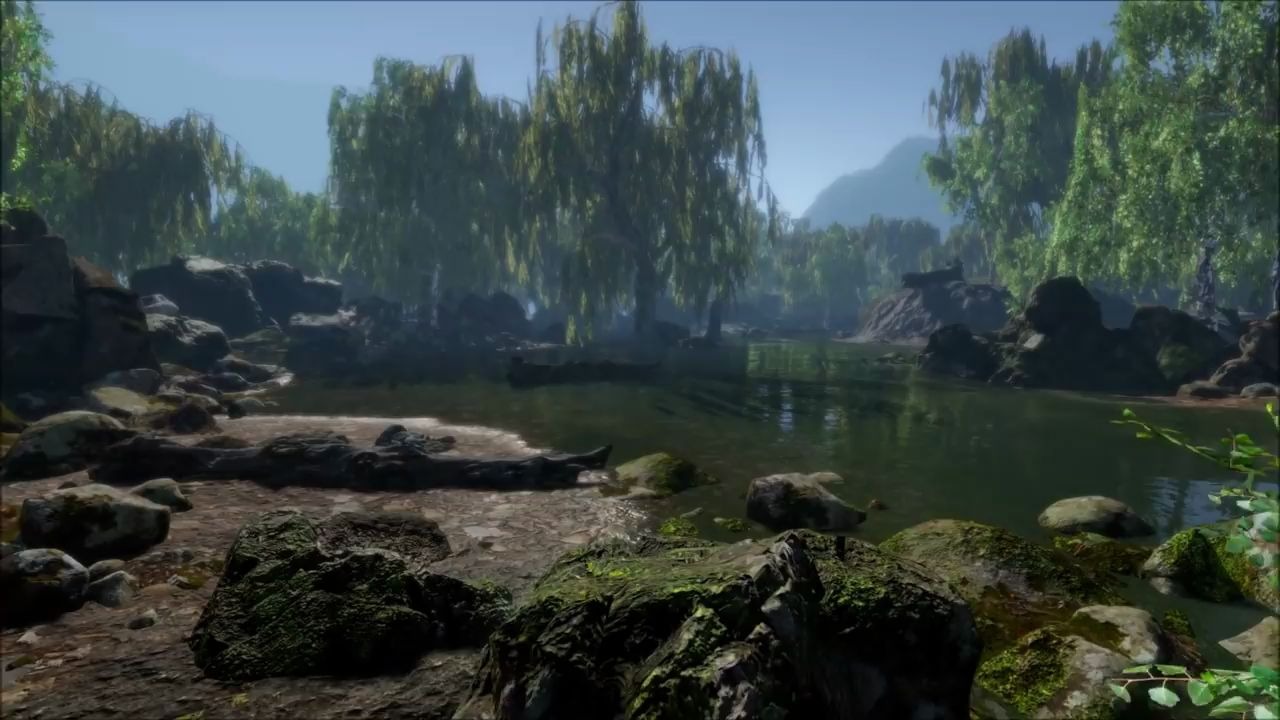 游戏自然地形场景制作工具Unity游戏素材资源