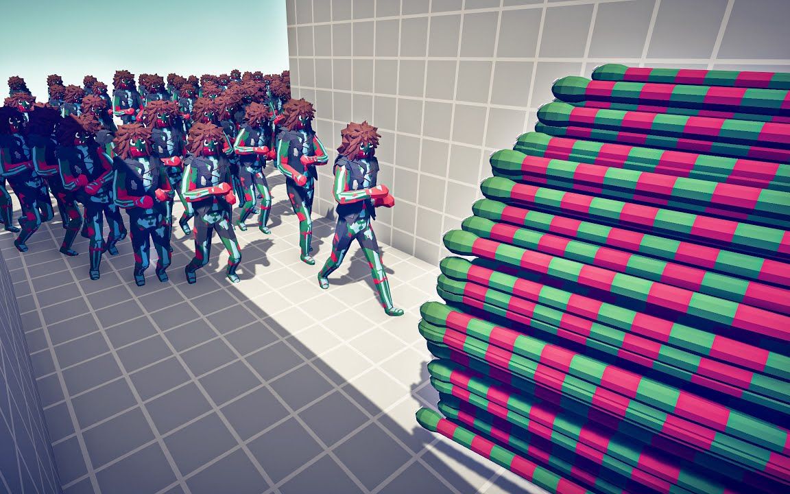 全面战争模拟器:社会僵尸挑战神之兵种,是时候割一波韭菜了