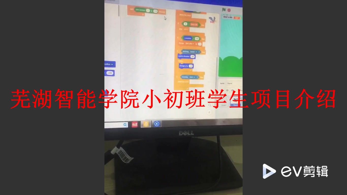 芜湖智能学院Scratch小初项目介绍