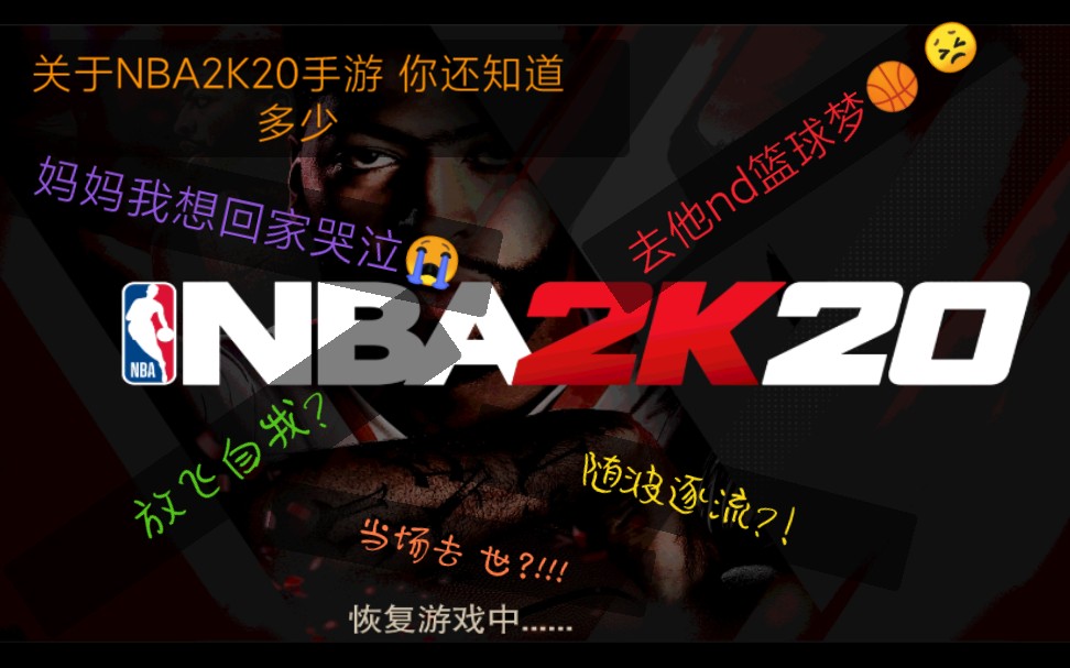 NBA2K20 关于篮球 看看它自己的想法