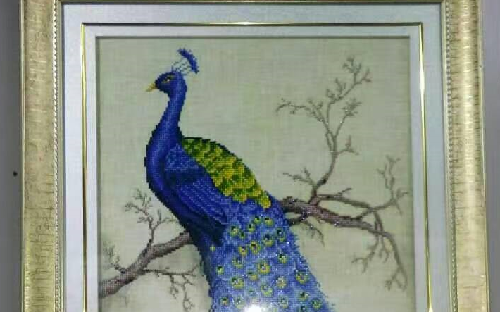 第一次发视频 钻石画教程