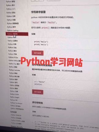 开始学Python编程时用的一款学习网站,无纸化学习