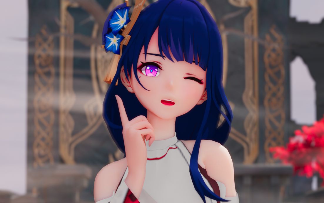 将军.你怎么穿着神子的衣服啊!~【原神MMD/布料解算】