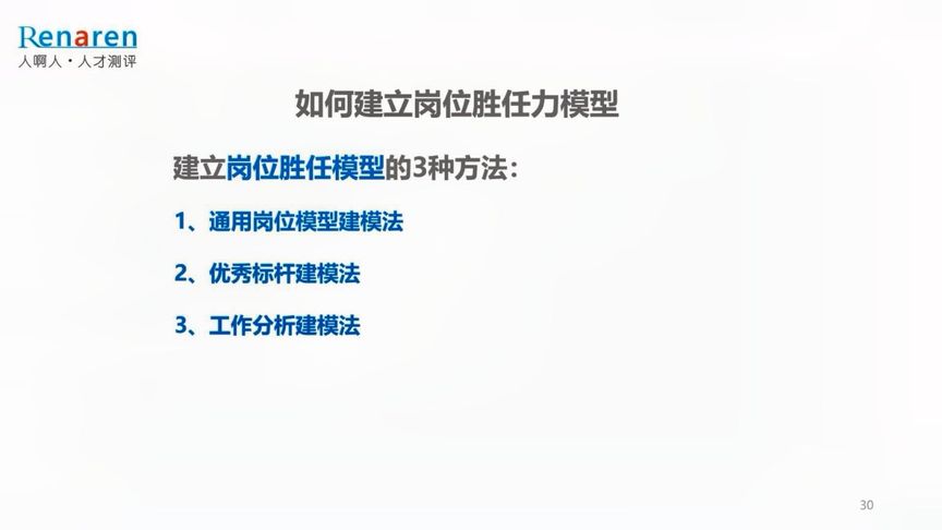 构建岗位胜任力模型的方法(详解在下一期)