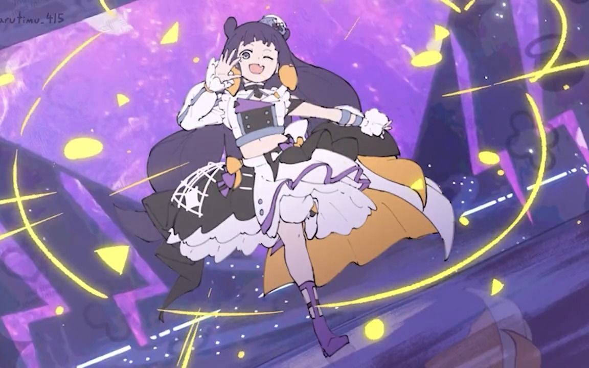 美少女变身作画范例!一百个想做动画的理由!(四十九)