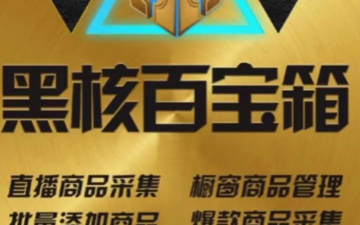 黑核百宝箱教程 抖音小店无货源必备软件