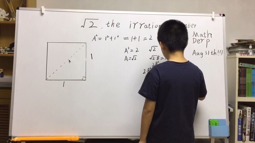 Proof that Square Root 2 is Irrational 证明根号2是无理数