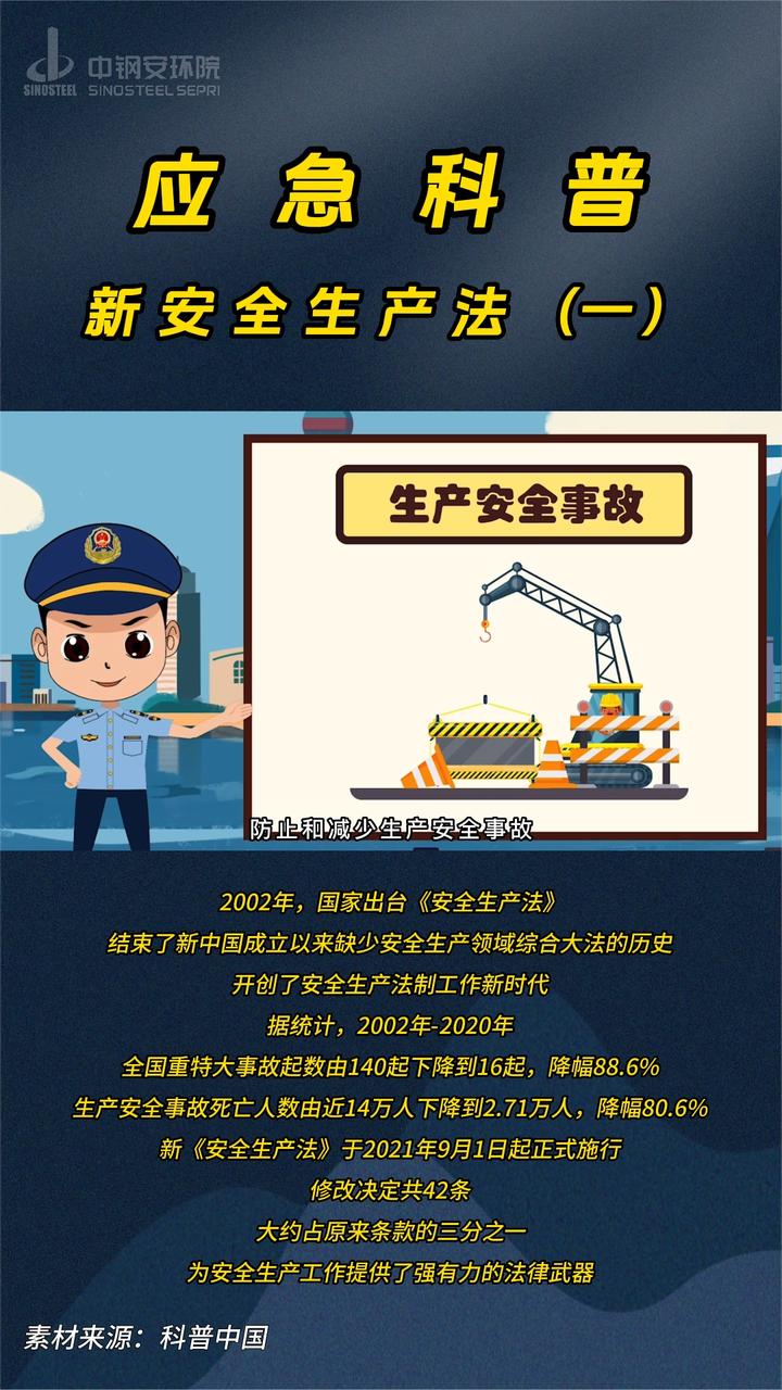应急科普——新《安全生产法》(一)