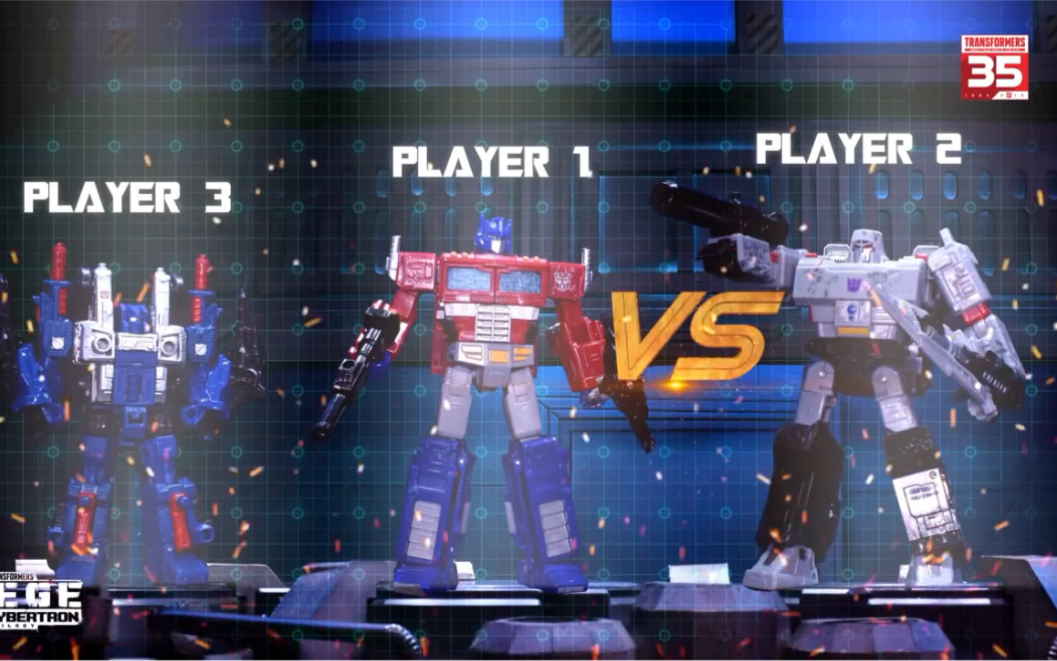 变形金刚35周年 塞伯坦之战 围城 快打 定格动画 第04集 齿轮 擎天柱 ...