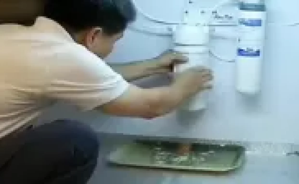 3M净水器主滤芯+Y16PP棉更换视频