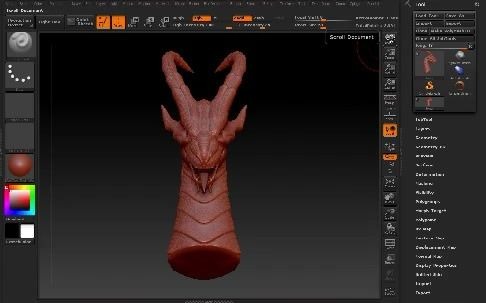 3D游戏建模 zbrush 第三节视图操作